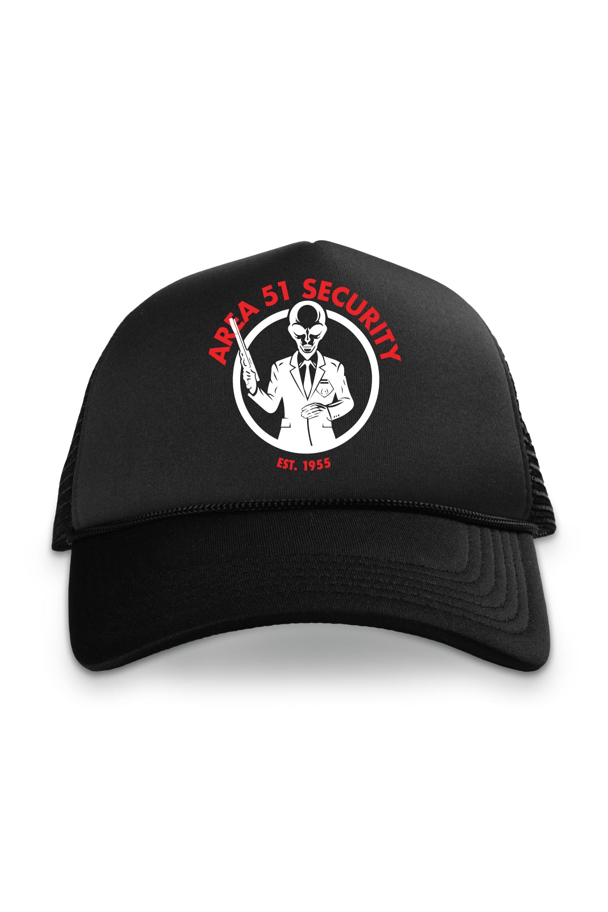 Area 51 Security Trucker Hat – SAUCER