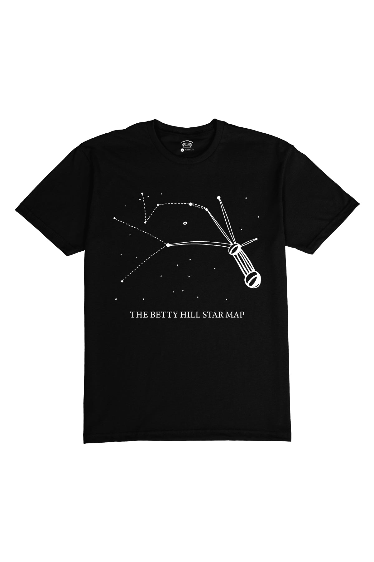 Betty and Barney Hill: Betty Hill Star Map T-Shirt by SAUCER – Saucer
